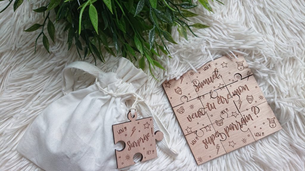 Demande de parrain et marraine originale – La Fée Biscotte